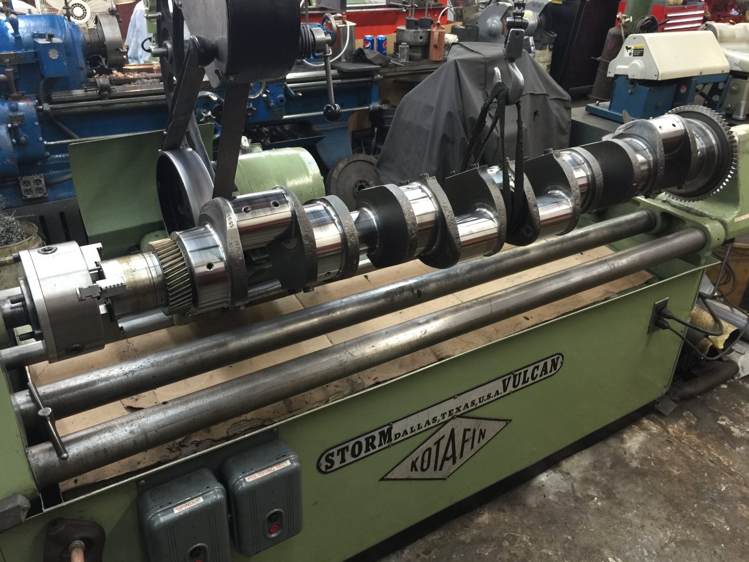 Crankshaft Polishing - Motive Engines
